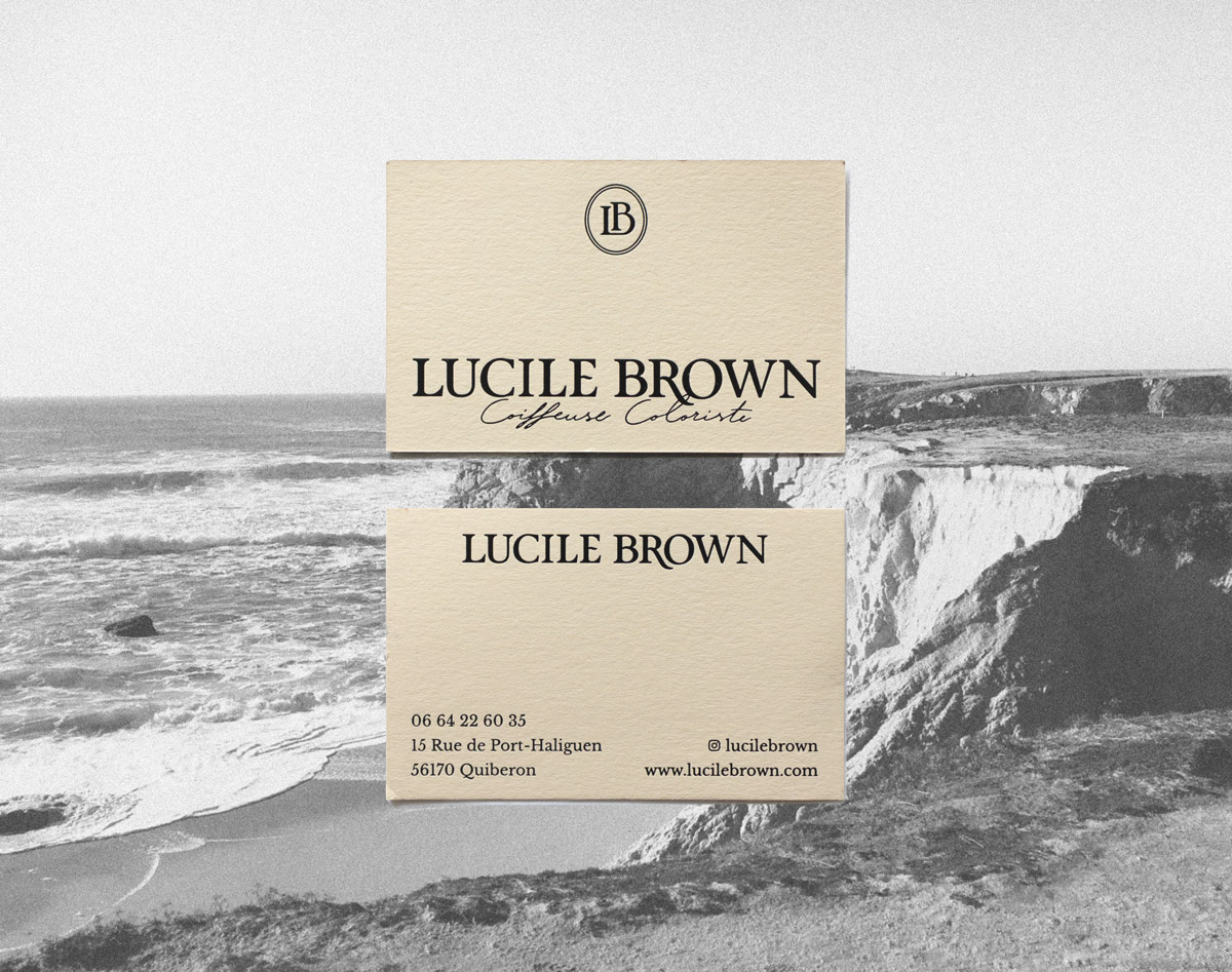 LUCILE BROWN Juliette Le Priellec — Atelier de Design Graphique